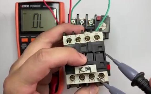 电工知识:热继电器工作原理,如何辨别好坏?实物测量实物讲解