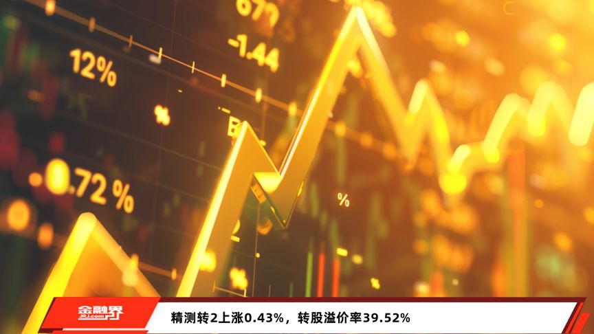 精测转2上涨0.43%,转股溢价率39.52%