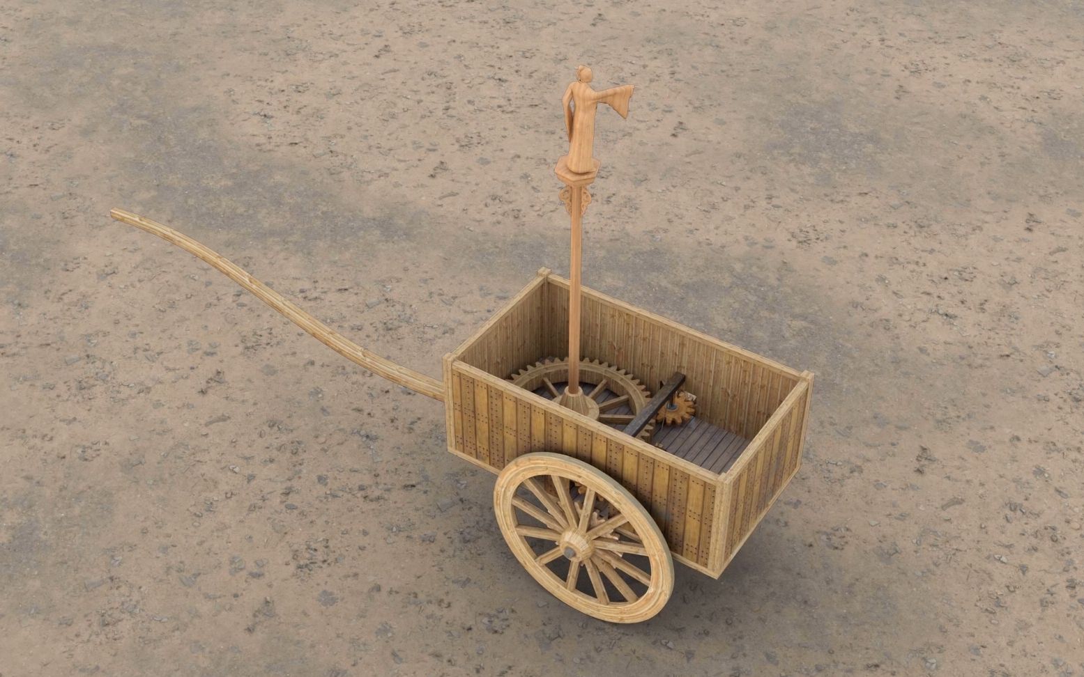 中国古代机械•燕肃指南车