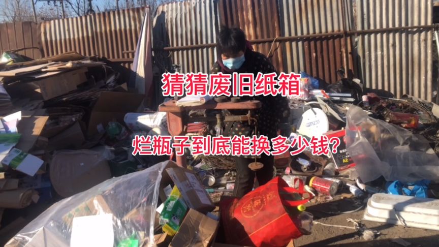 揭秘废品回收站废品能卖多少钱?