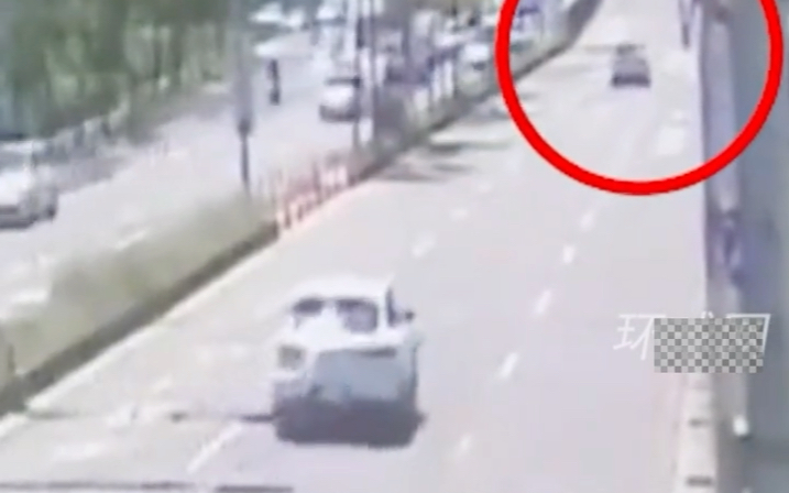 林志颖撞车前11秒视频曝光