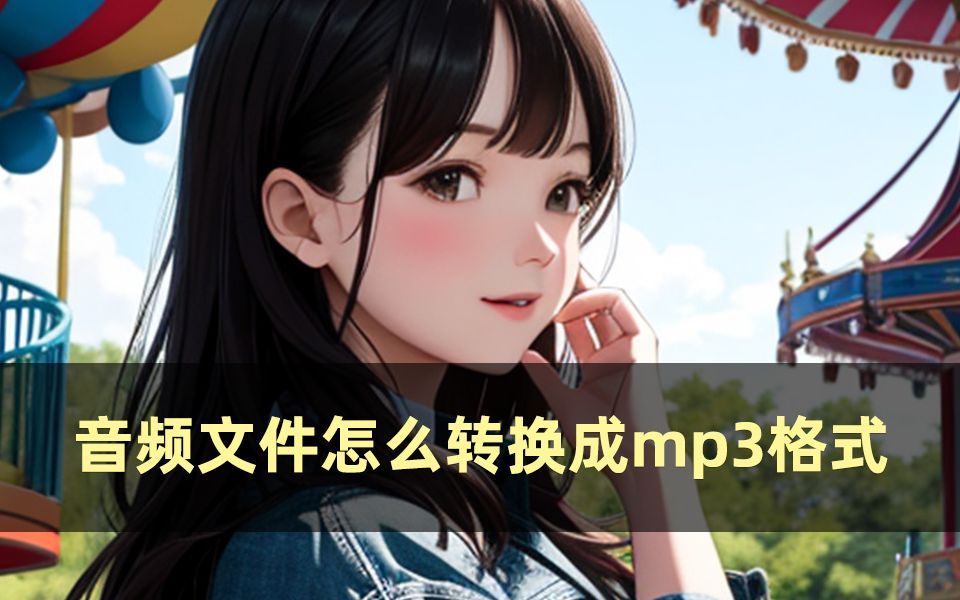 看完这个视频,你就知道音频文件怎么转换成mp3格式