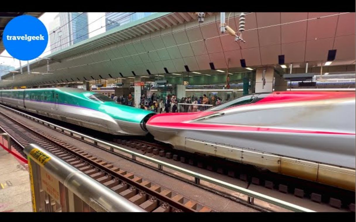 我乘坐日本的耦合子彈頭列車從東京到盛岡 | 高分辨率照片 | 新幹線