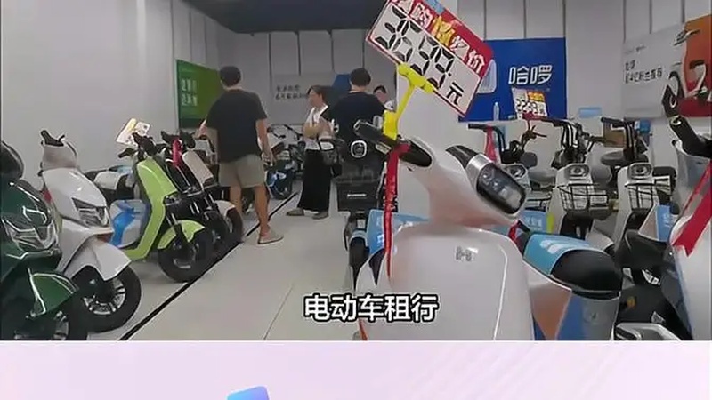 电动车租行日进斗金不是梦!
