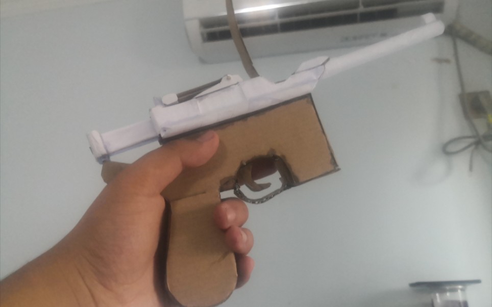 毛瑟c96纸模制作进度