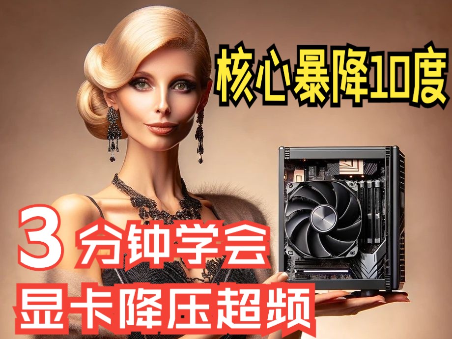 3分钟学会显卡降压超频-显卡核心暴降10度