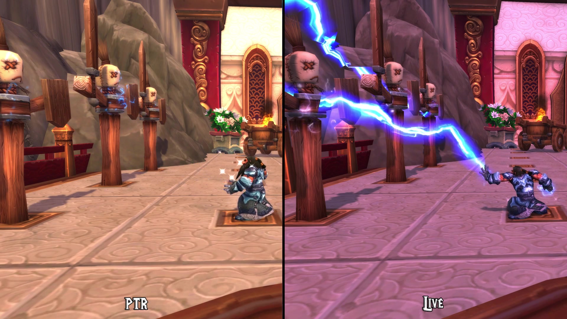 魔兽世界7.3PTR 元素萨满新施法动作 技能动画