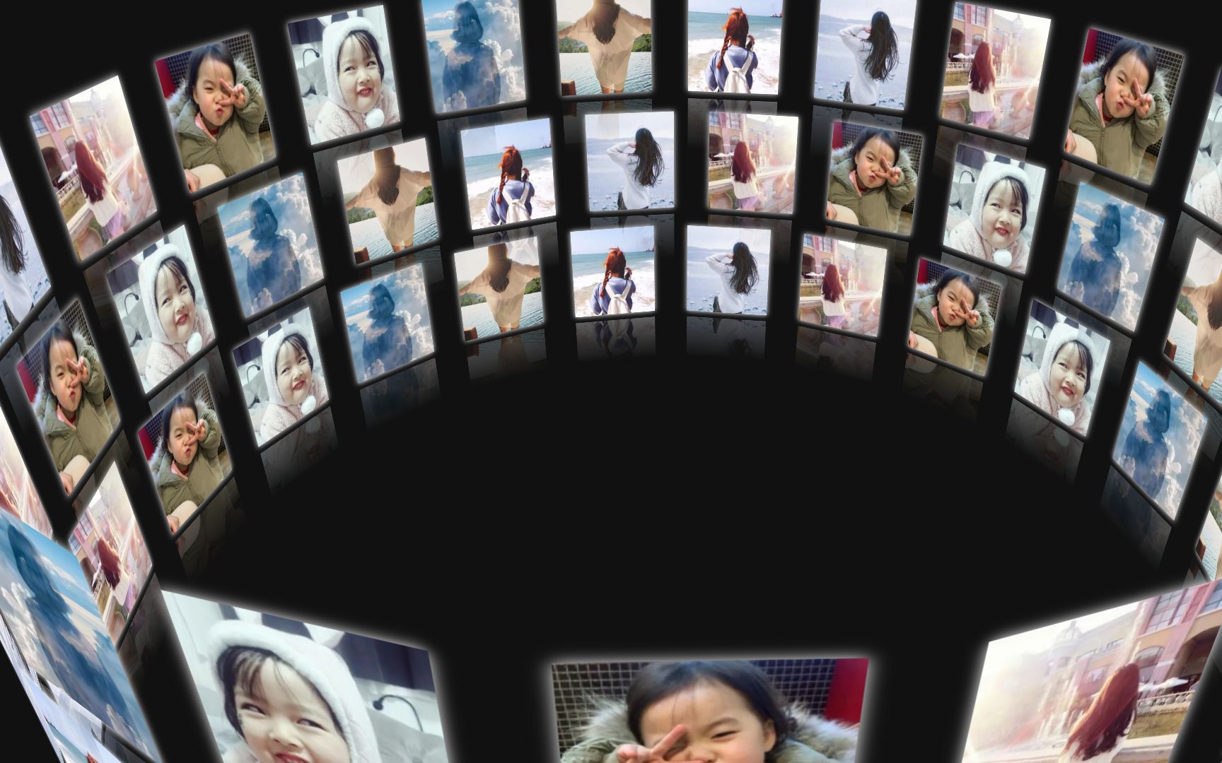 html程序员制作照片墙送女友