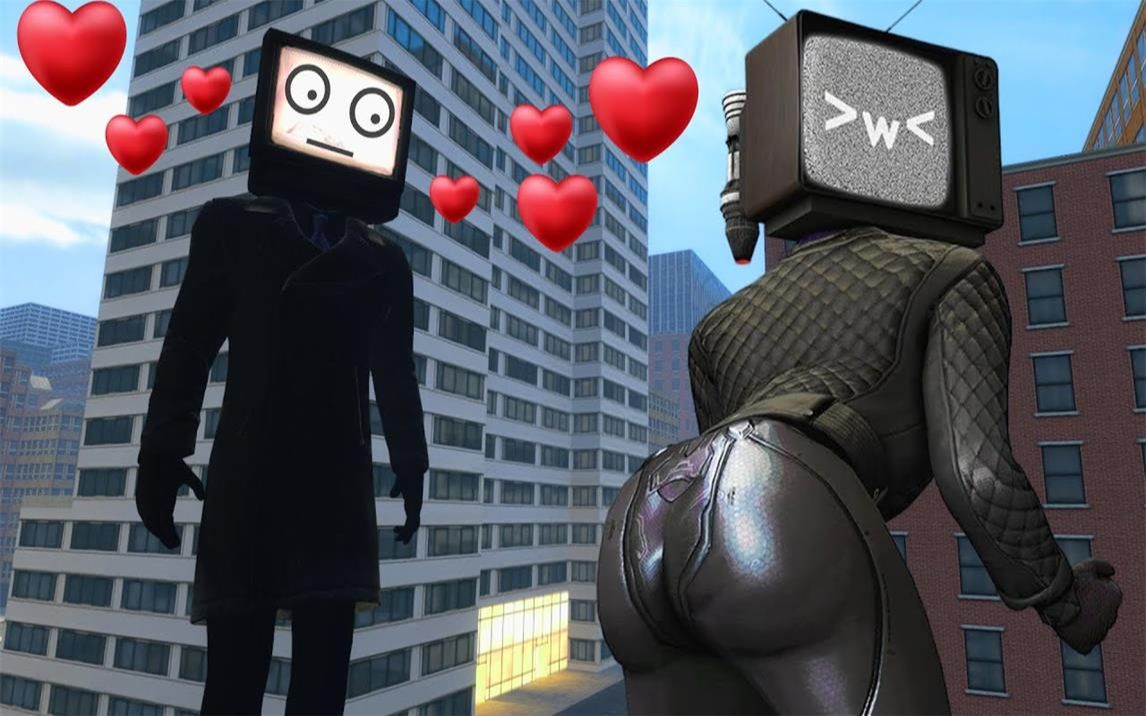 电脑男BOSS爱上可可爱爱电视女BOSS!盖瑞模组