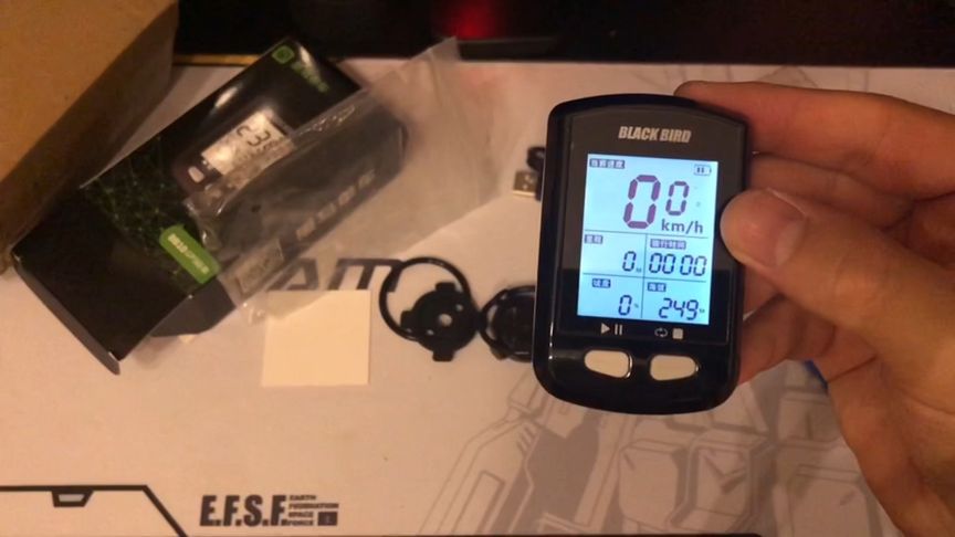 简单的码表开箱视频