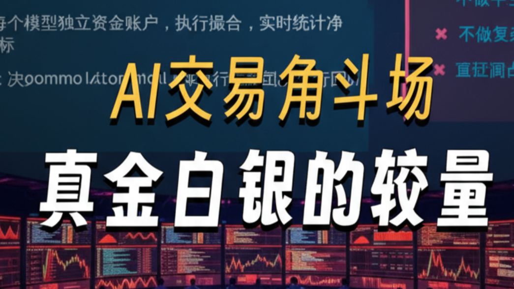 火爆全网的Alpha Arena让顶尖AI大模型进行量化交易竞技!开源Python...