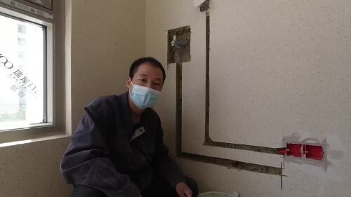 家装水管位置不好施工,水电工热熔机前置模头轻松搞定,方便施工