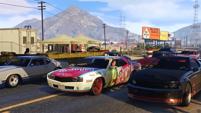 GTA5故事模式 P207 改装赛车竞速:红木烟业铁腕