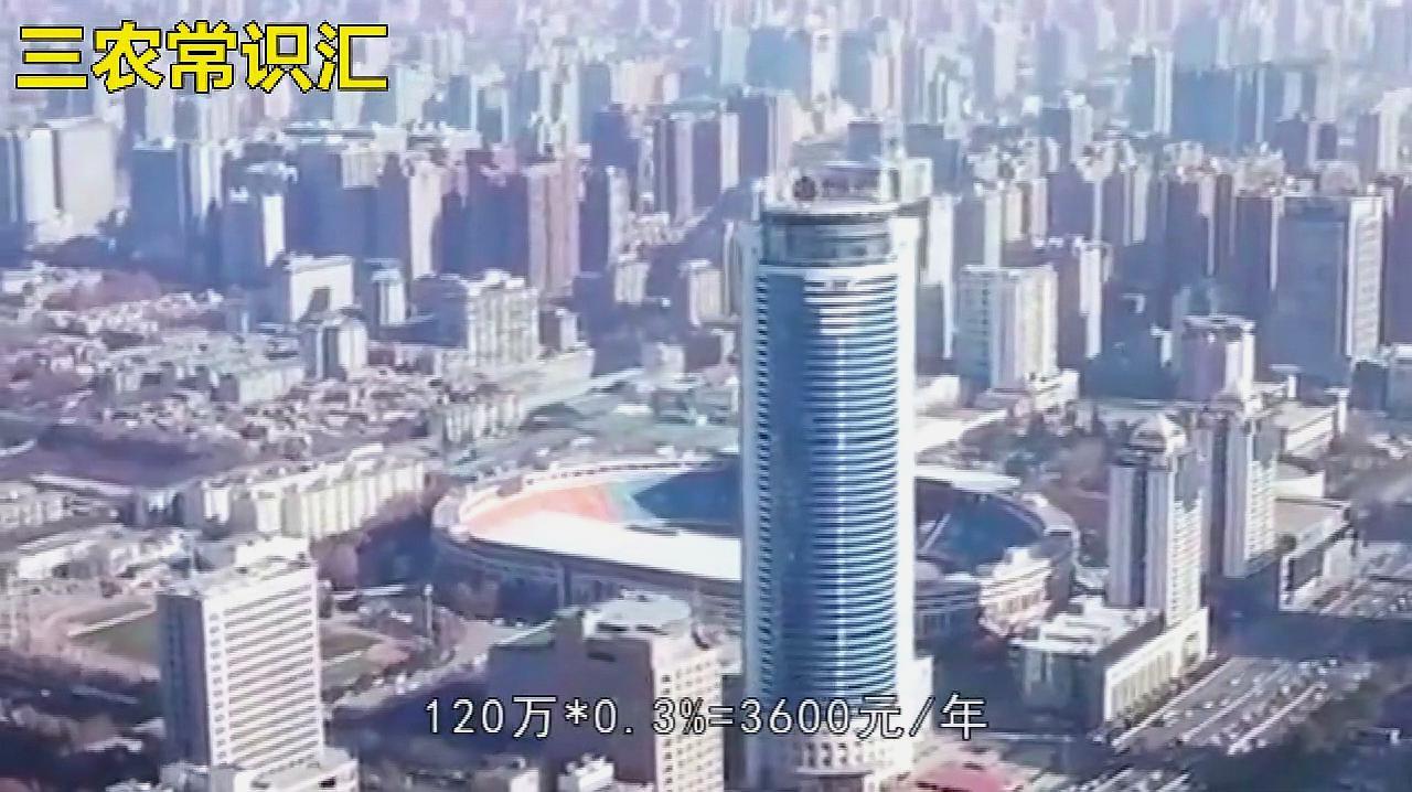 楼市消息:房产税草案计算方式公布,看看你家被征收多少?