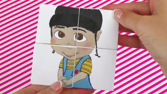 给孩子们制作的百变画册!孩子们一定会喜欢