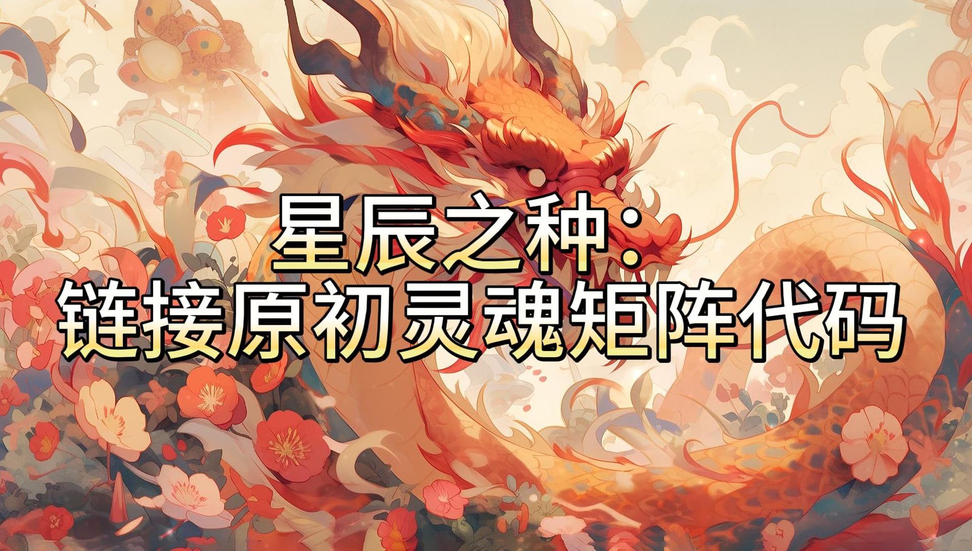 精华!Sub星辰之种:链接原初灵魂矩阵代码