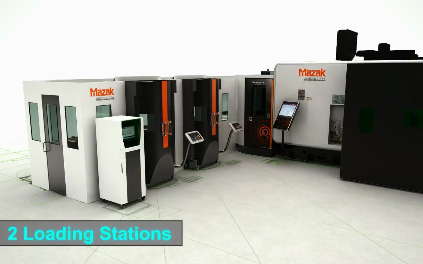 马扎克托盘化柔性生产系统Mazak PALLETECH System