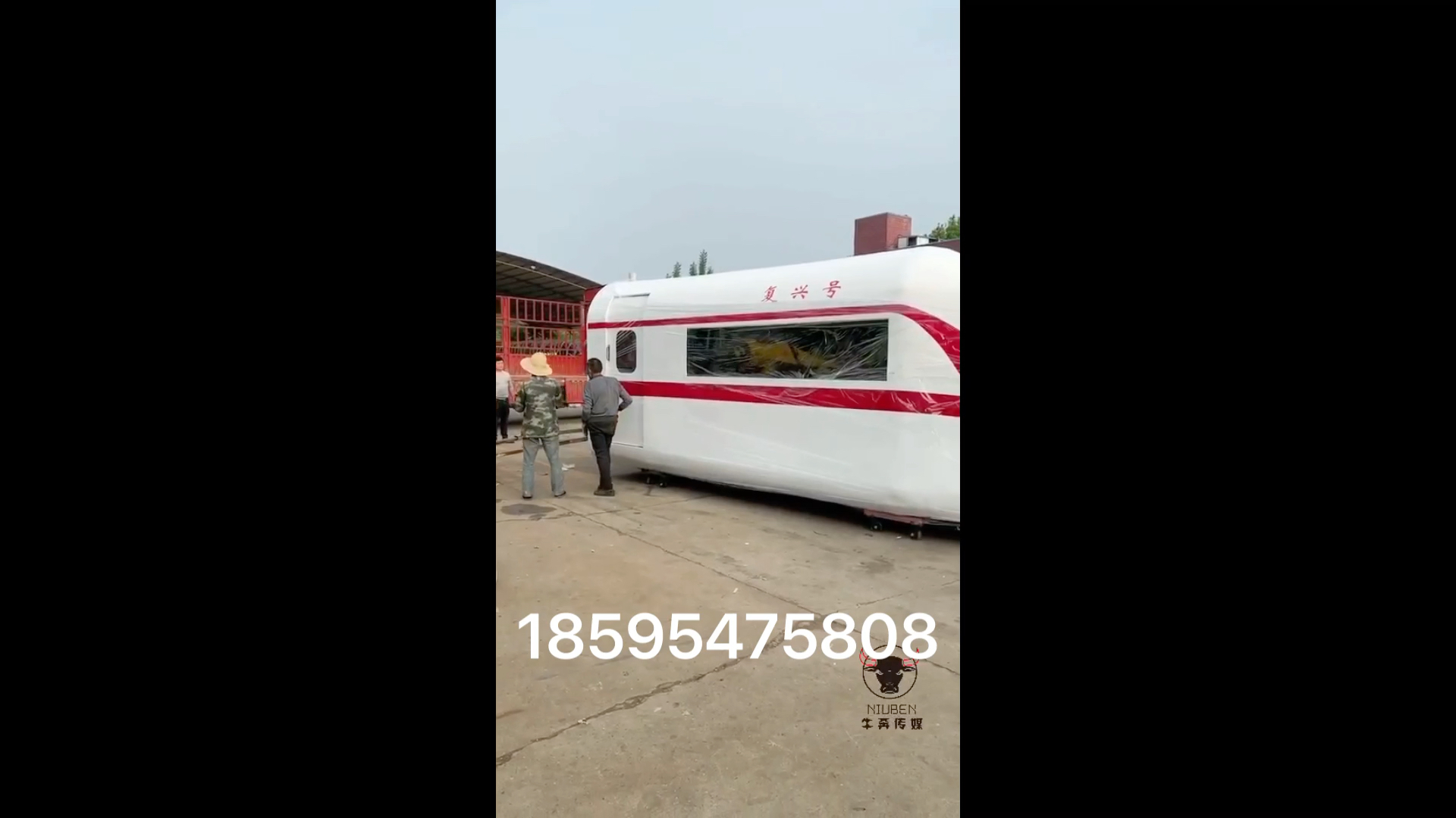 复兴号1:1高铁模型