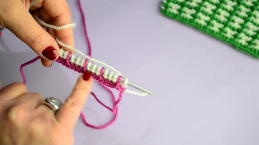 棒针编织,毛衣花样图案教程