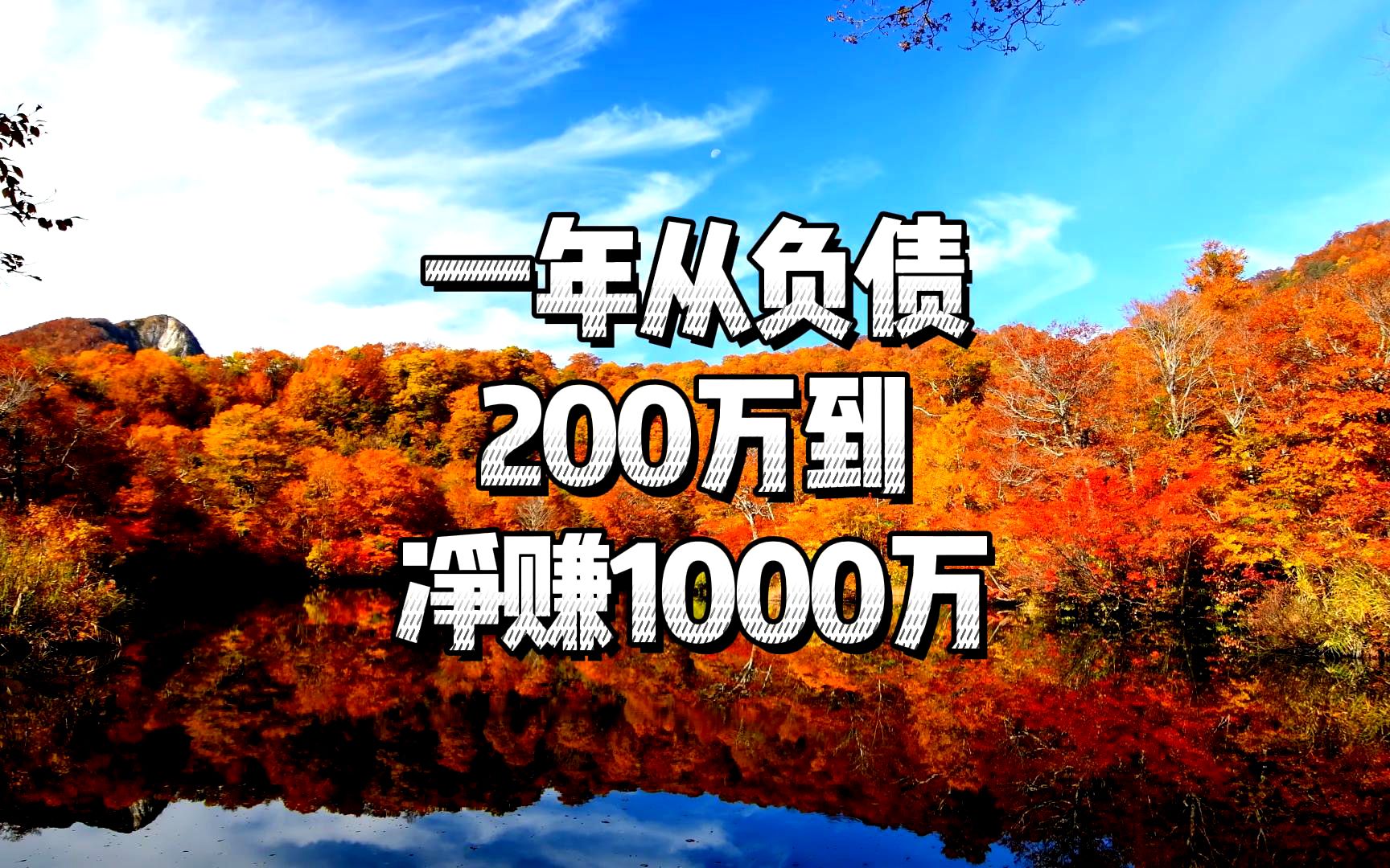 这个成功的案例,你不看绝对后悔;不信你看完!