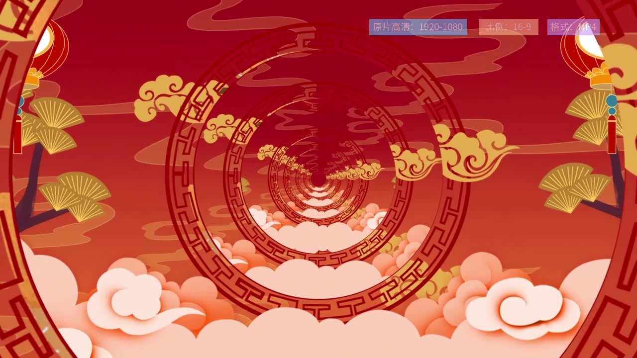 3133霸王别姬 梅派京剧 戏曲节目演出晚会LED大屏幕背景视频素材