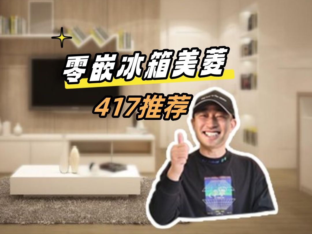 零嵌冰箱美菱417实机测评!