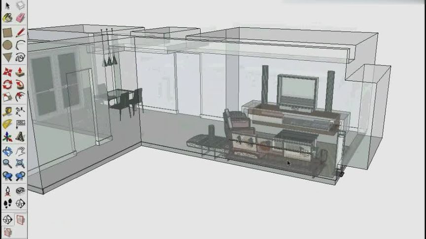 手把手教你草图大师SketchUp使用入门到精通第六章(2)