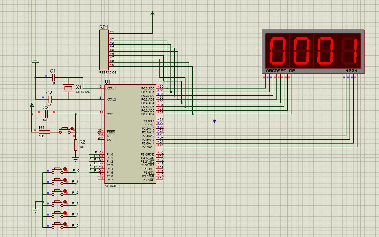 基于51单片机数字秒表