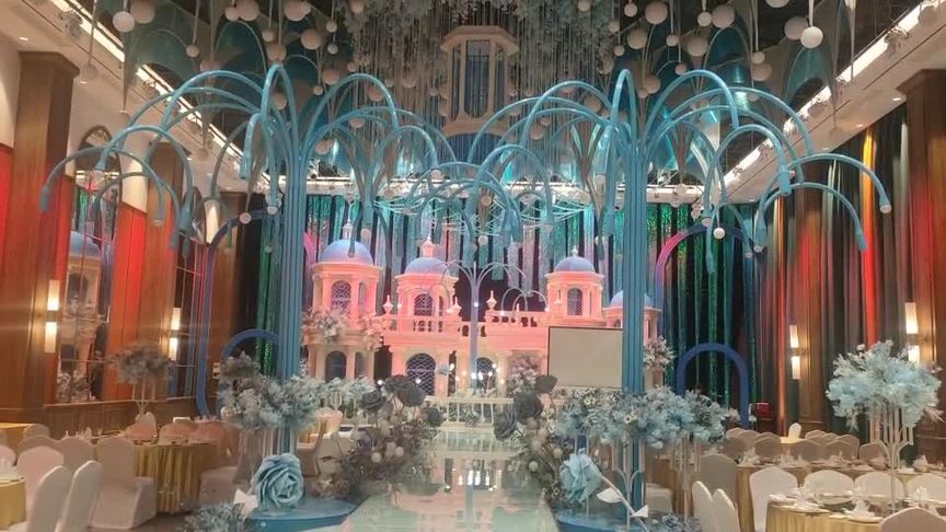 #创意婚礼策划 #实拍婚礼现场 #宴会厅 #婚礼堂 #宴会设计