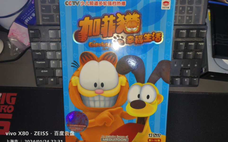 《加菲猫的幸福生活》正版13DVD/光盘/碟片