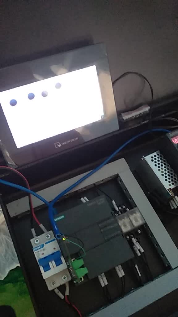 西门PLC编程与三菱变频器modbus通讯