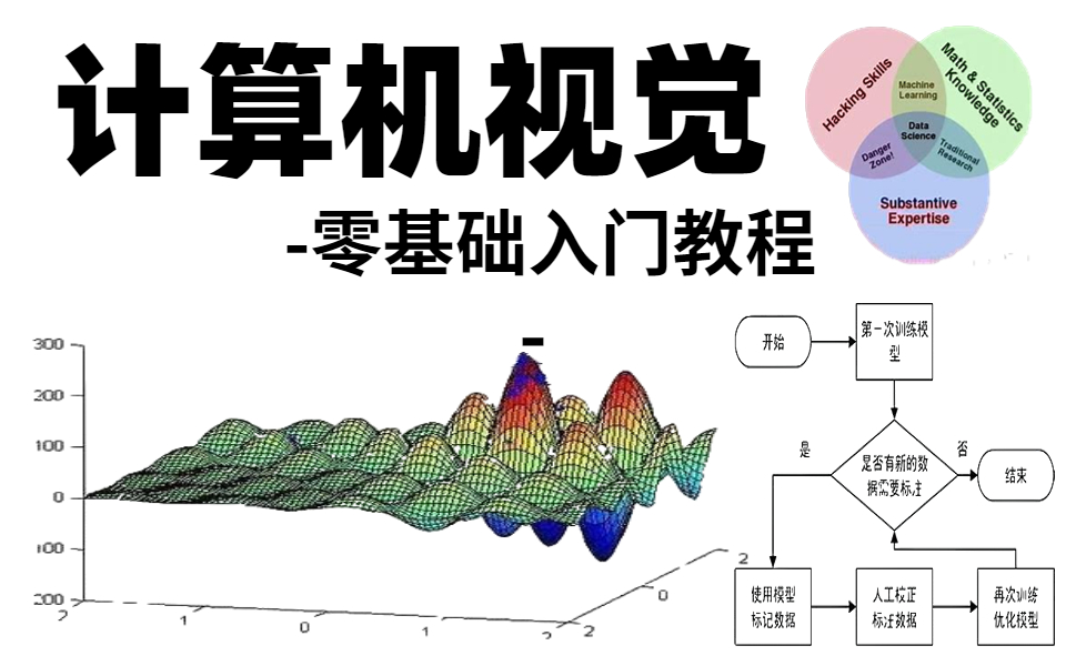 【比啃书效果好多了!】计算机视觉核心大项目实战快速入门教程(绝对...
