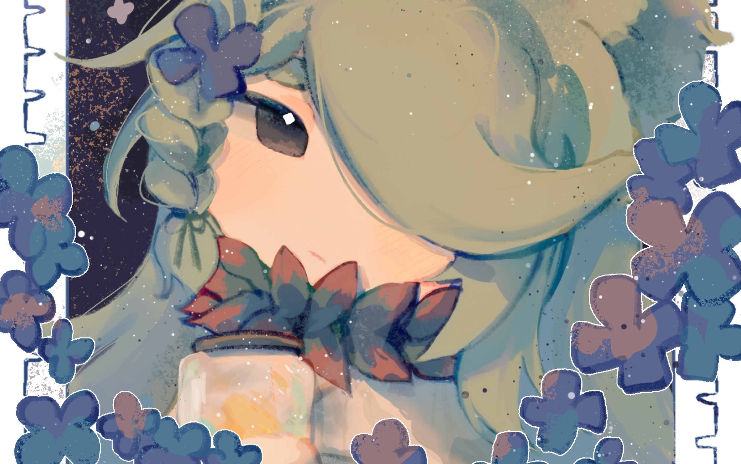 【绘画过程】邮票