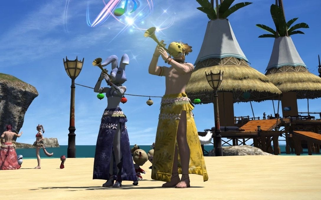 【FF14双人合奏】有倒计时的新闻联播前奏