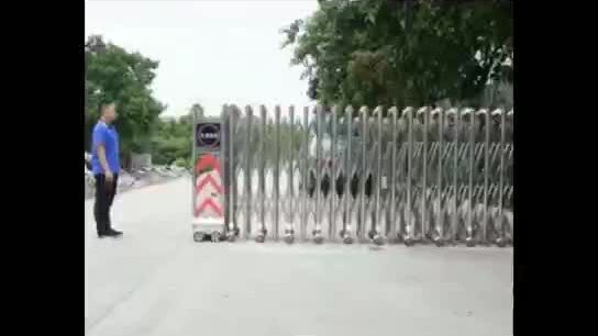 伸缩门按装方法,工厂大门伸缩门按装方法