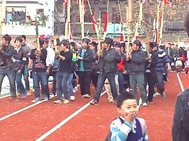 2012年中国榕江萨玛节开幕式,水族、侗族、苗族精彩少数民族文艺演出