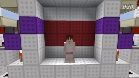 我的世界Minecraft☆明月庄主☆4X4活塞门教程