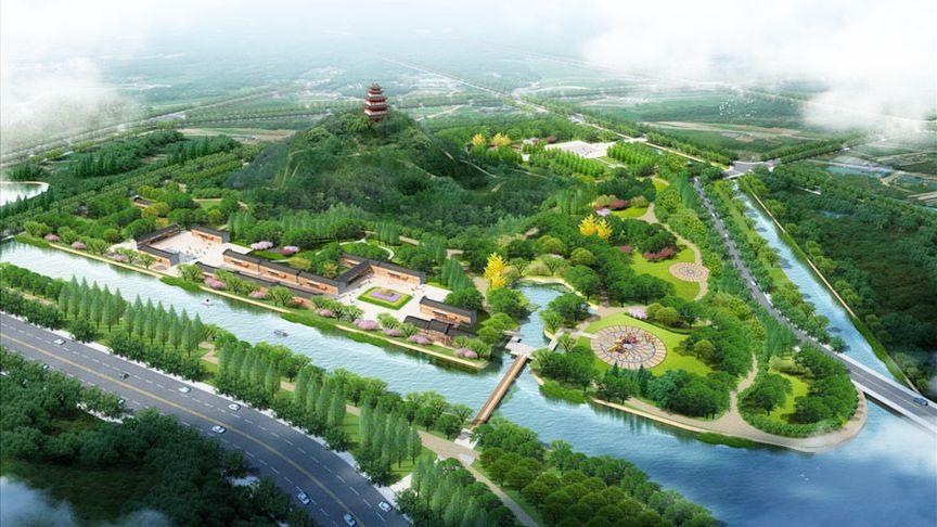 公园园林景观设计案例效果图