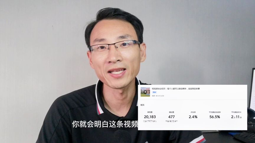 视频播放量低什么原因？看看这些数据，你的问题都写在这里了