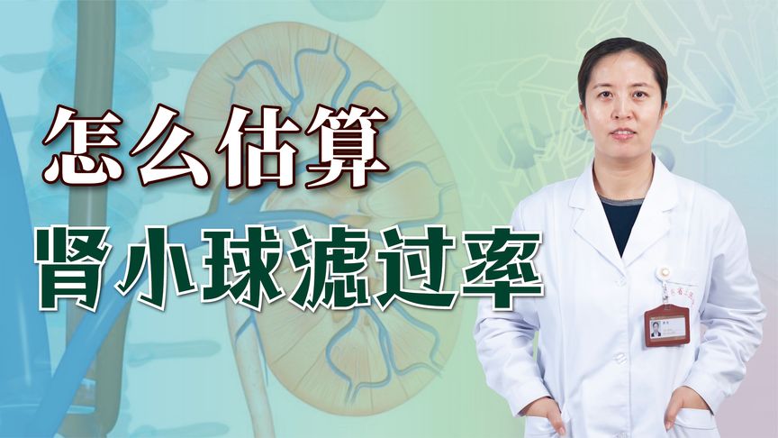 怎么估算肾小球滤过率,医生告诉你:多少才正常