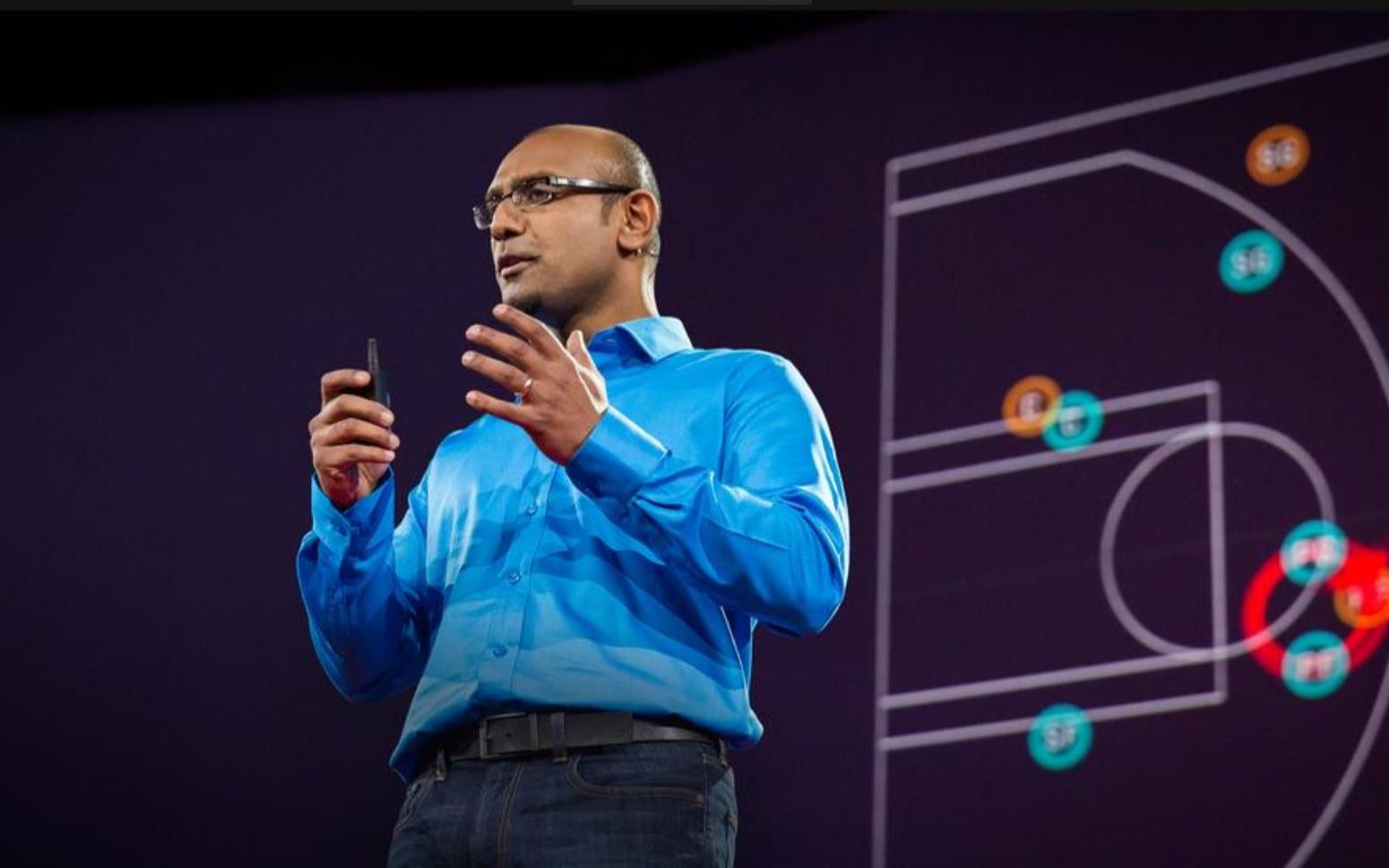 【TED 2015】NBA球场上最疯狂步伐背后的数学原理