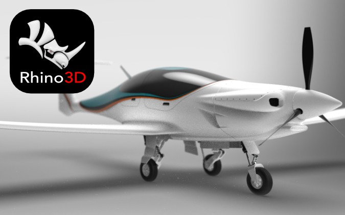 「福利」「中英字幕」Udemy - Rhino3D飞机NURBS专业3D建模