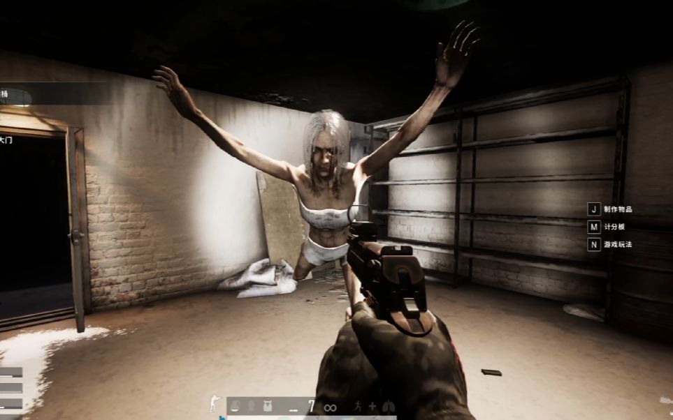 PUBG新丧尸模式,多人闯关打僵尸,真就求生之路啊!_网络游戏热门视频