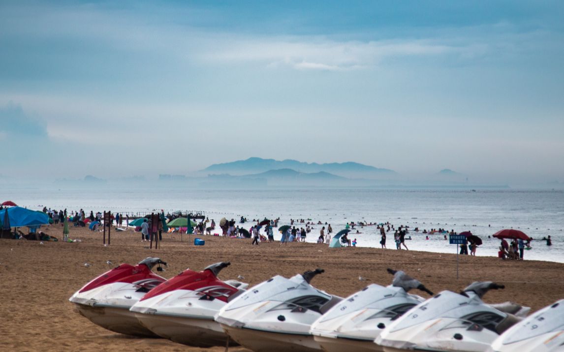 “海上有仙山”!河北秦皇岛出现海市蜃楼