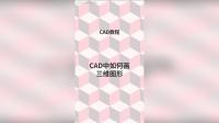 CAD中如何画三维图形