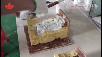 硅胶做模具的分片模的操作工艺