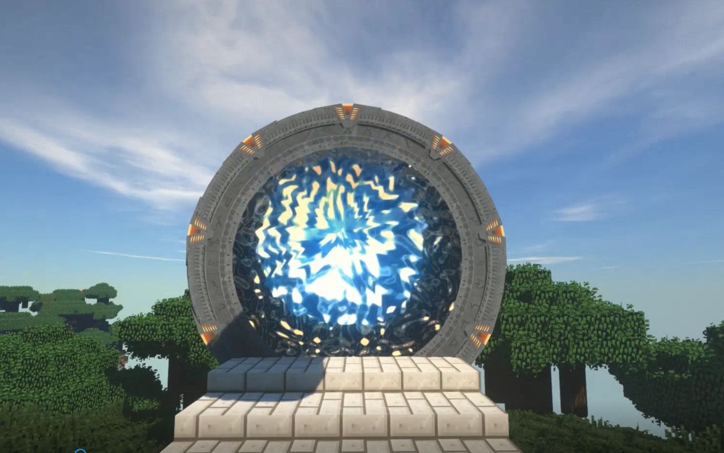 我的世界终于出了个新的星门mod版本1.12.2