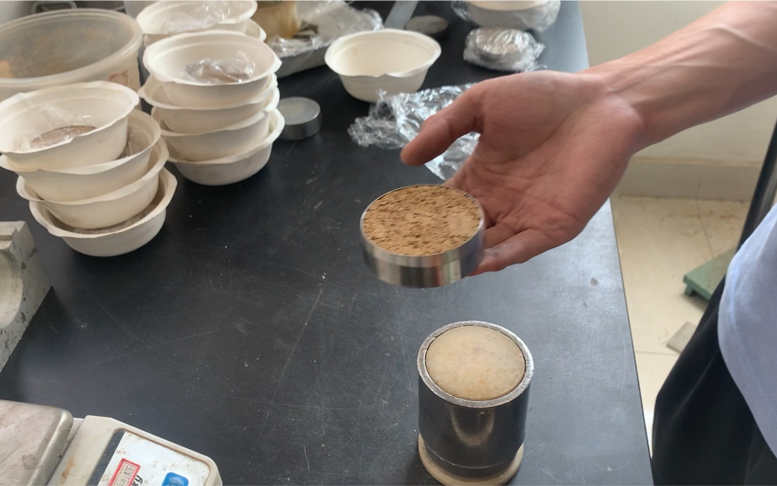 环刀法-标准环刀样制样及脱模教程