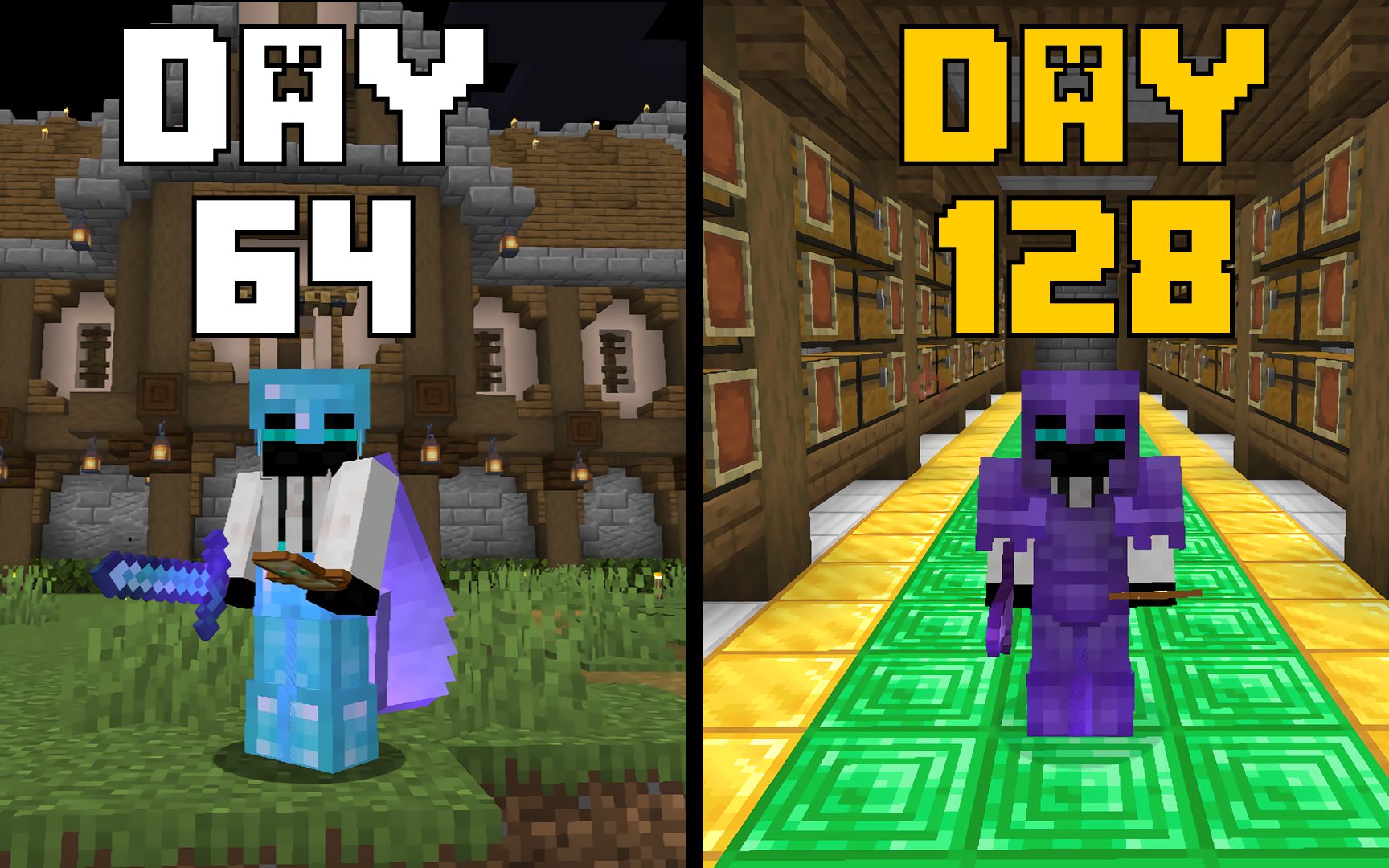 【极限模式第四季】128 天存活记录