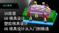 UG模具设计零基础教程 塑料磨模具系列教程-UG中分模后拆镶针作用...